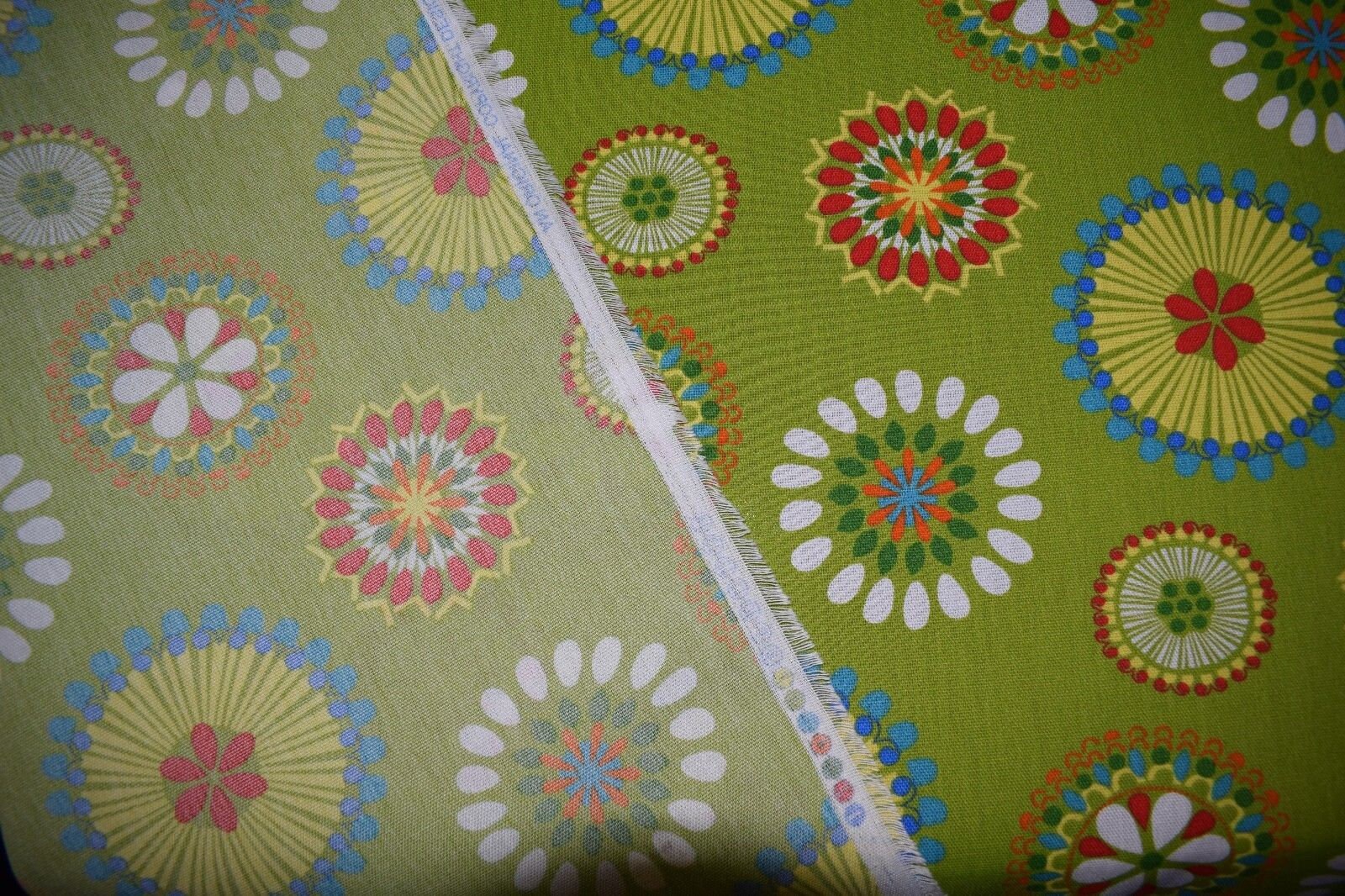 Green Floral Poly Canvas Duck Fabric 54 UV Marine Outdoor Upholstery ...