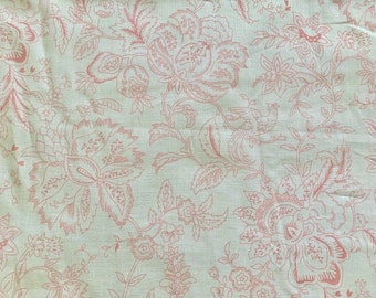 Pink Toile Fabric - Etsy