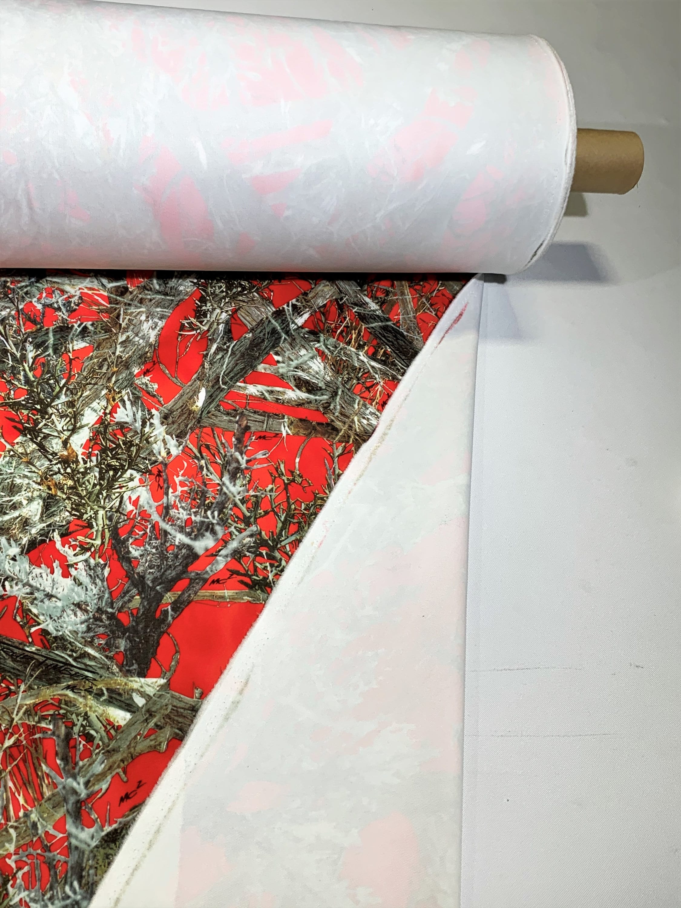 MC2 Red Camo Ameri Suede Upholstery Fabric 60W Hunting Velvet Soft True ...