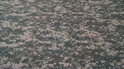 ACU Digital Camo Fabric Nylon Sheeting Apparel Mil Spec Dwr Military 64W
