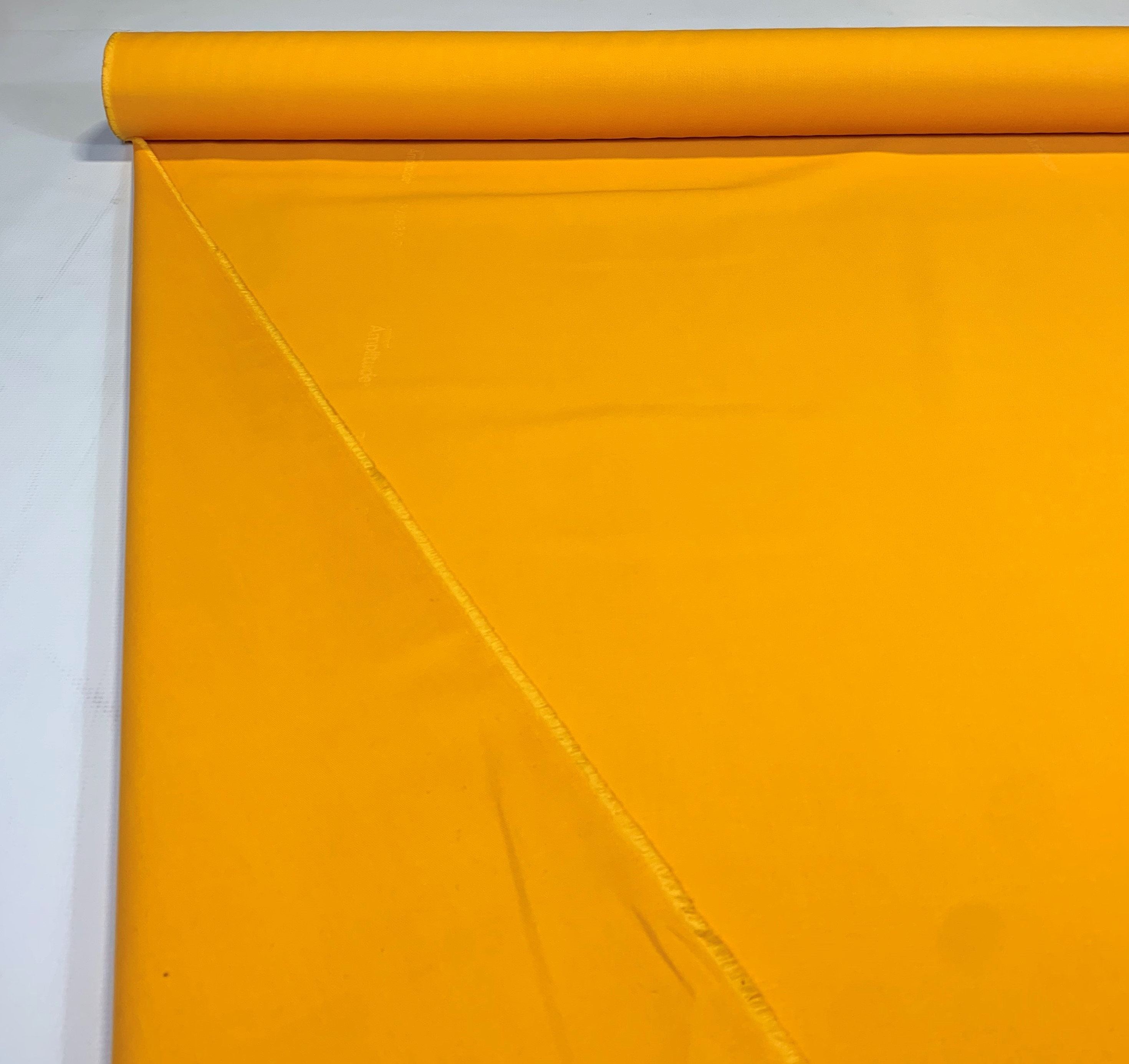 Golden Yellow 6.5 OZ Cotton Poly Canvas Twill Fabric 61W Upholstery ...