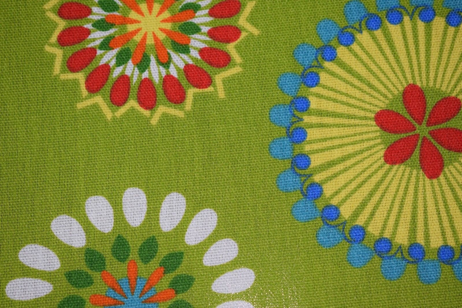 Green Floral Poly Canvas Duck Fabric 54 UV Marine Outdoor Upholstery ...