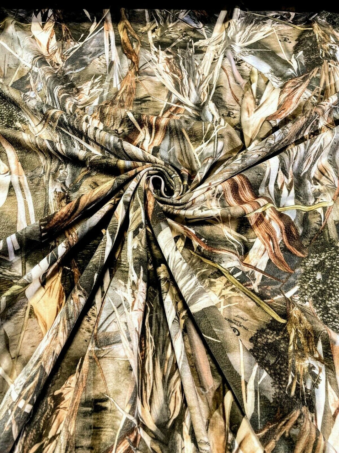 DRT True Timber Camo Printed Fleece Jacket Camouflage Fabric - Etsy