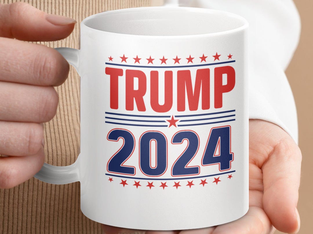 Trump 2024 Mug, Presidential Election Mug 2024, Trump Supporter Gift ...