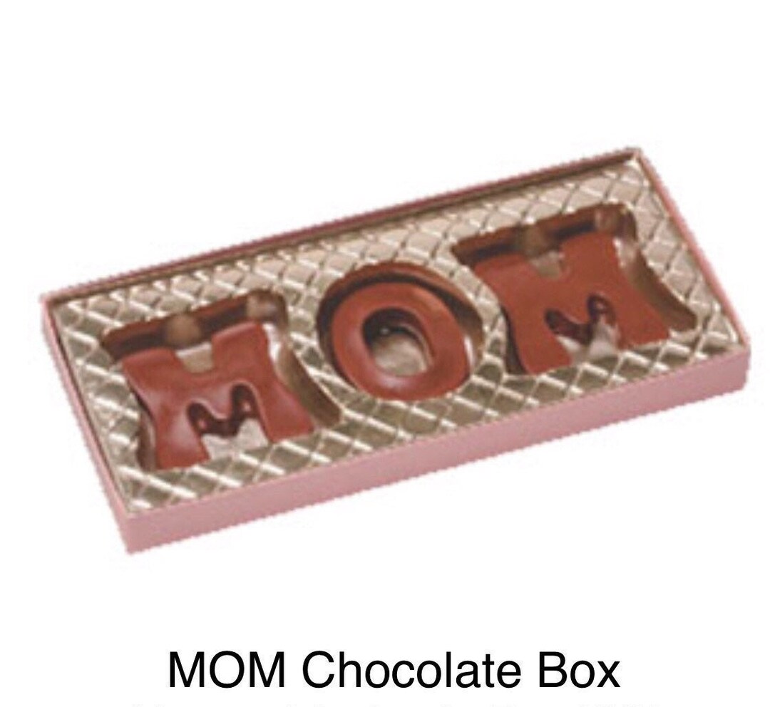 MOM Chocolate Box Happy Mother's Day - Etsy
