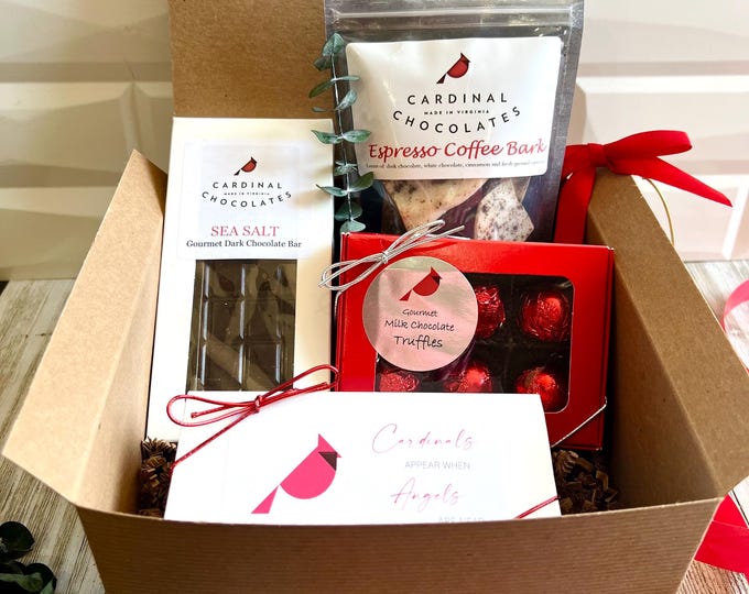 Cardinal Gift Box, Encouragement Gift, Mom Gift Set, Thinking of You ...