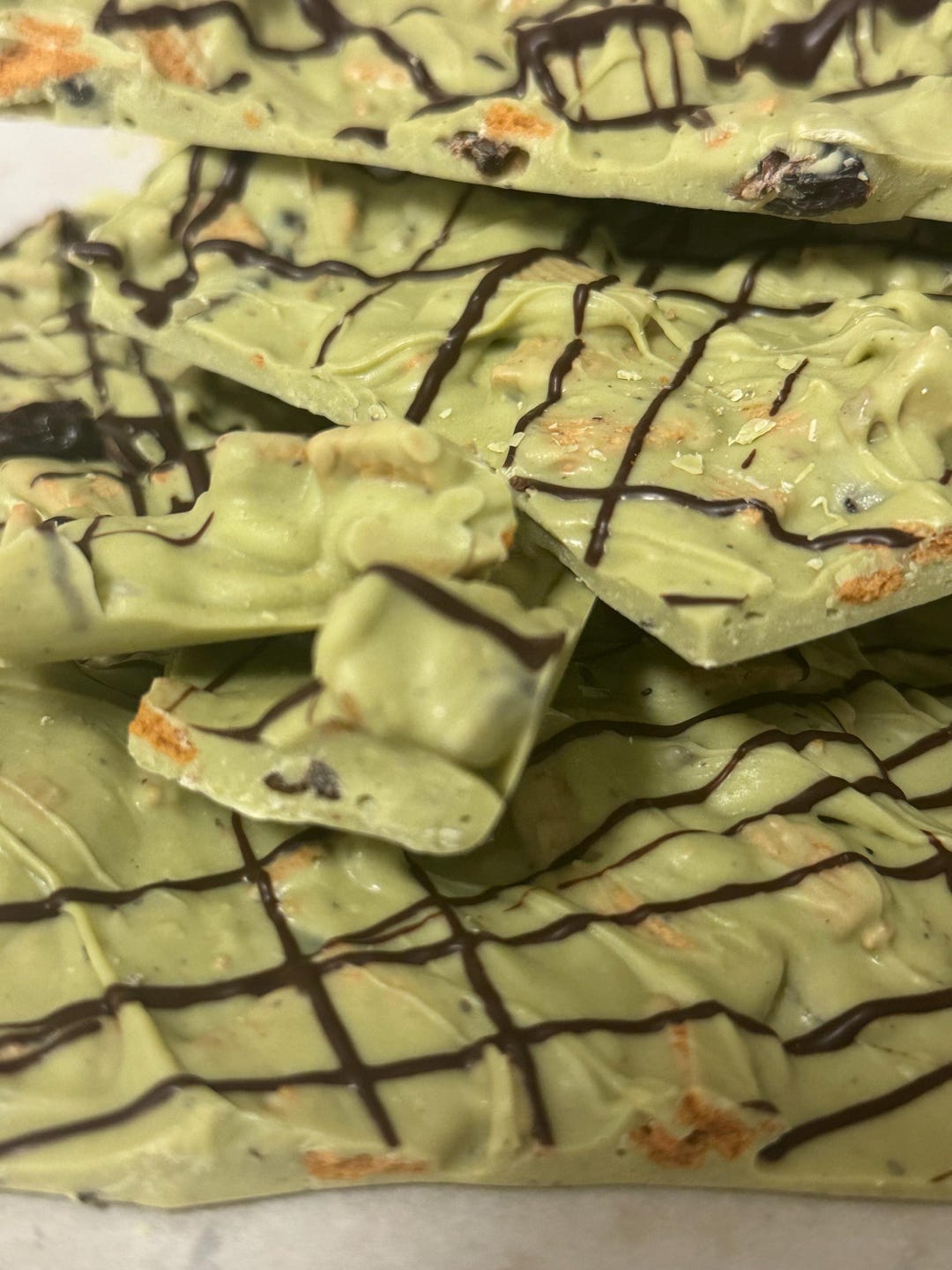 Matcha Cherry Crunch. Green Tea Matcha Cherries Graham Cracker Crunch ...