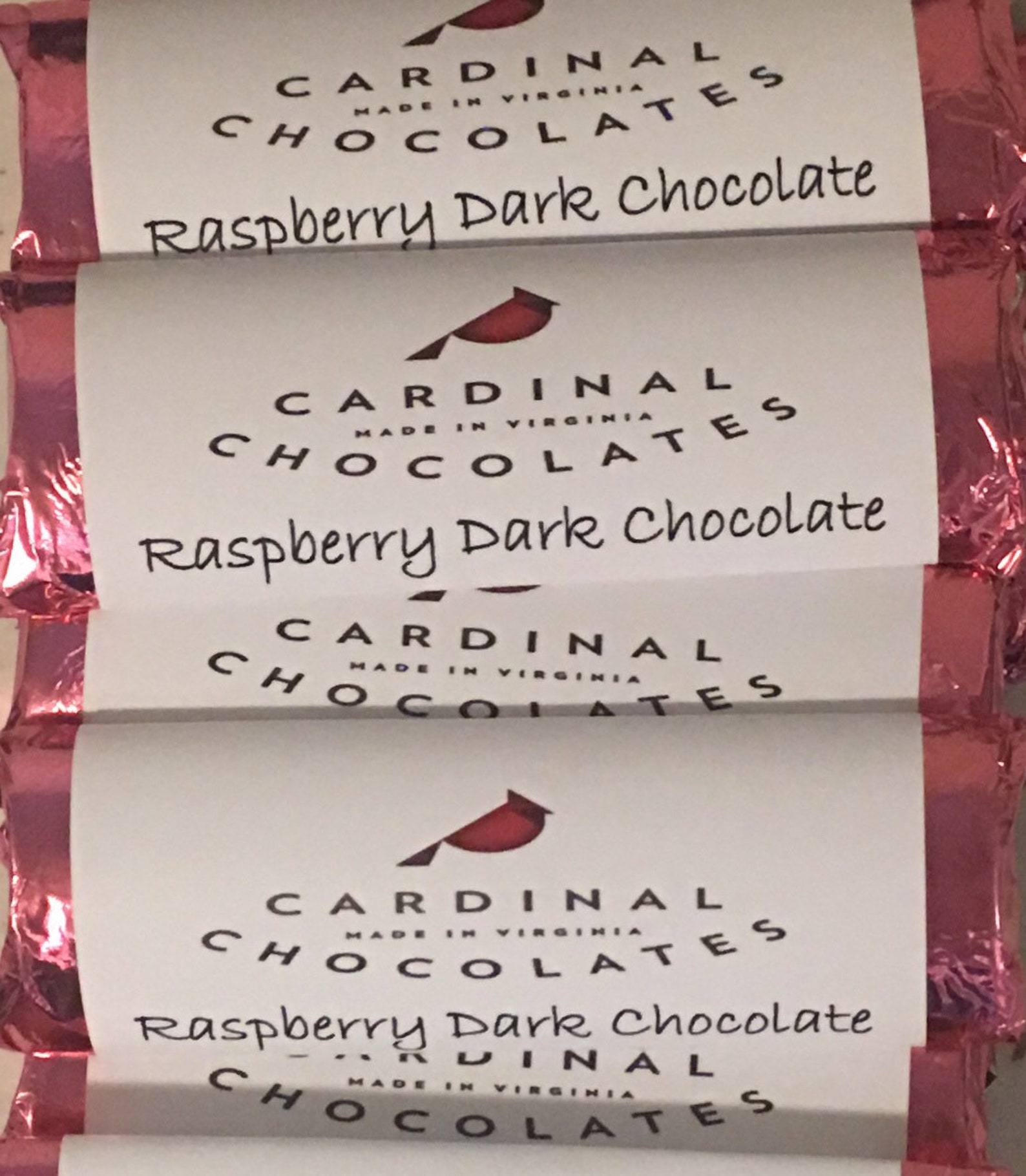 Raspberry Dark Chocolate Bar ~ 6 Pack - Etsy