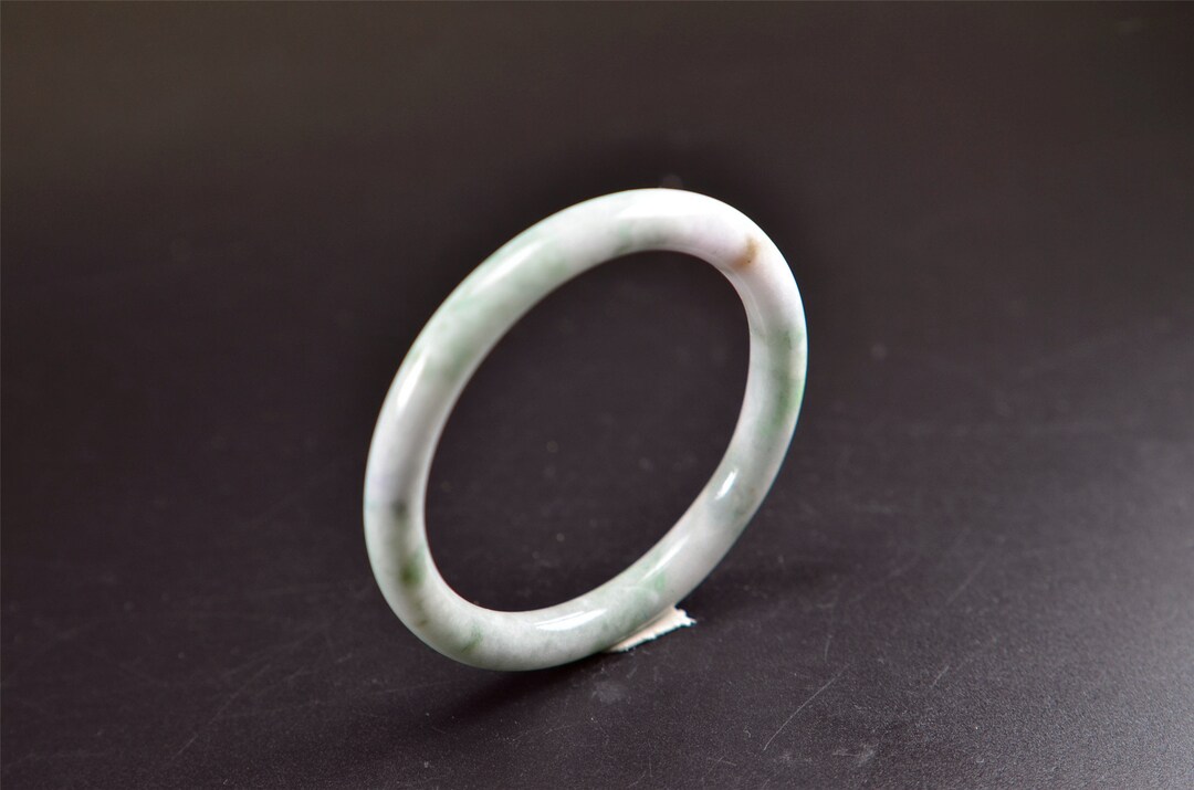 Natural Real Jade Bangle Bracelet Jadeite Asian Gifts 56 Mm BG01560007 ...