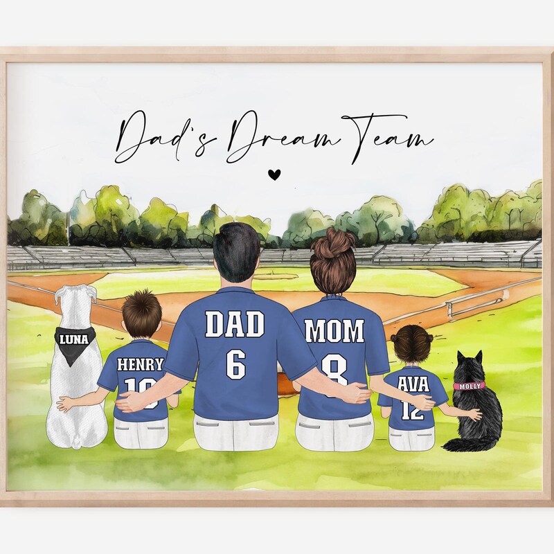 Baseball Dad - Etsy