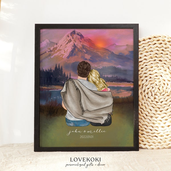 Couple Print - Etsy UK