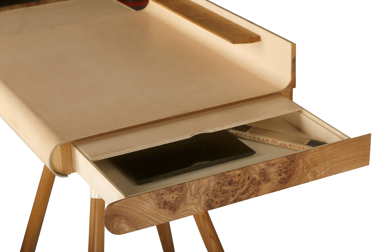 Smart Desk Small Office Table With Secret Storage - Etsy