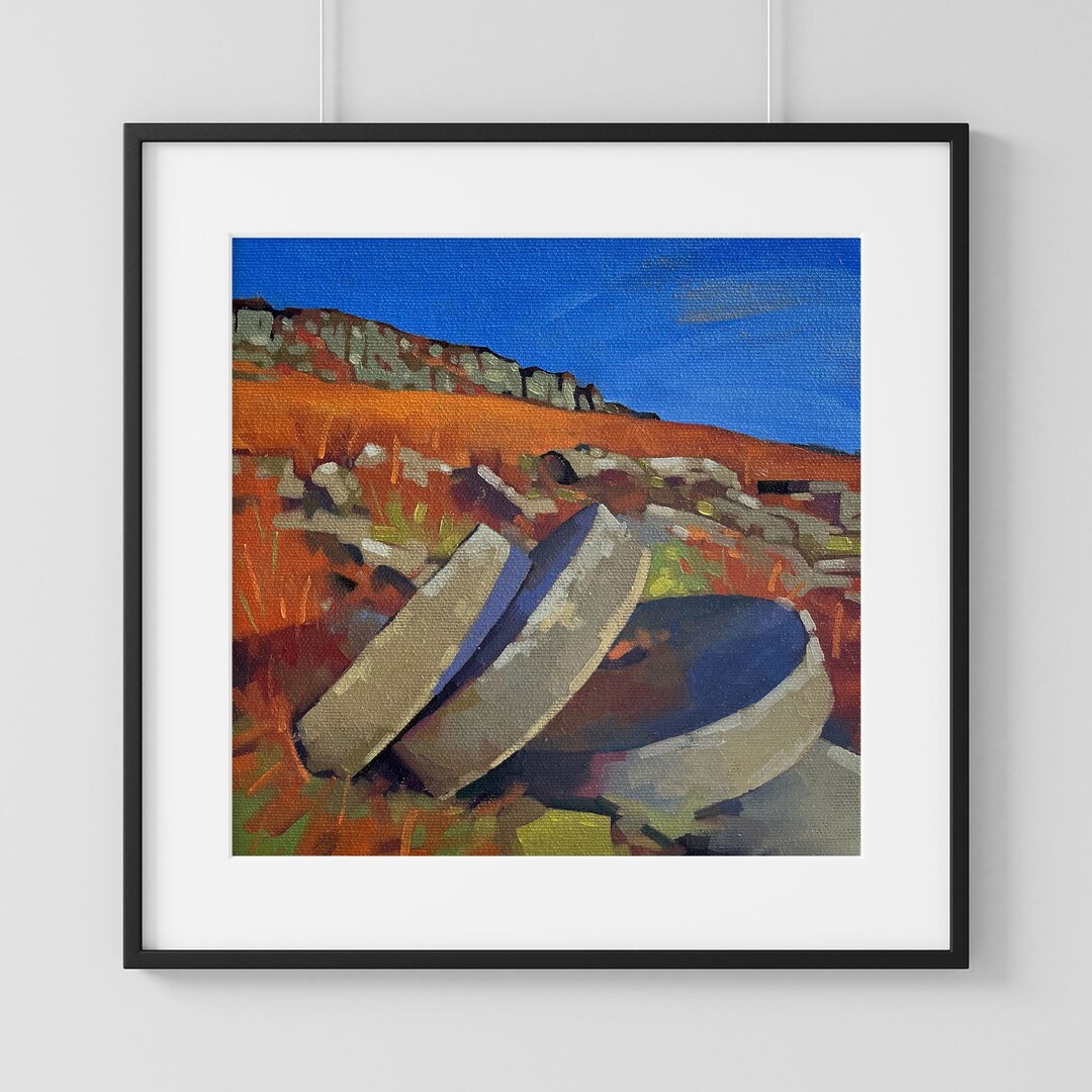 Stanage Edge Giclée Fine-art Print - Etsy UK
