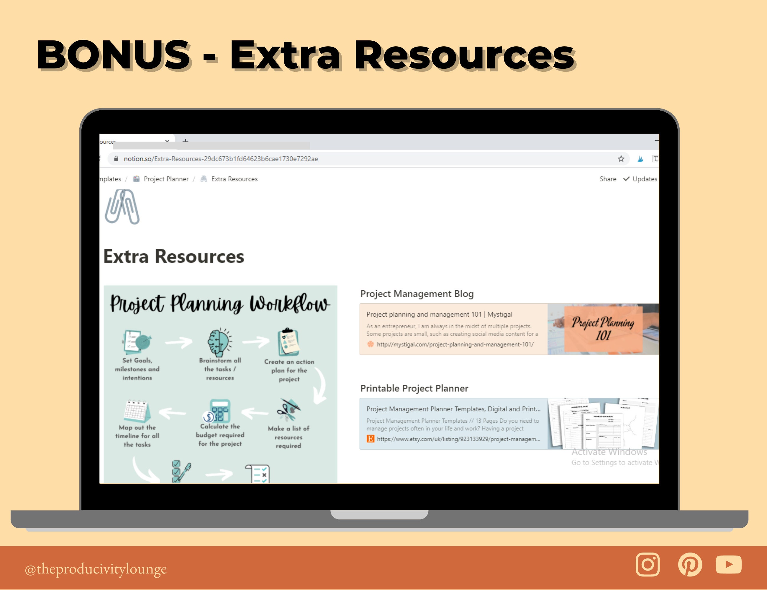 Notion Template Project Planner Project Management | Etsy