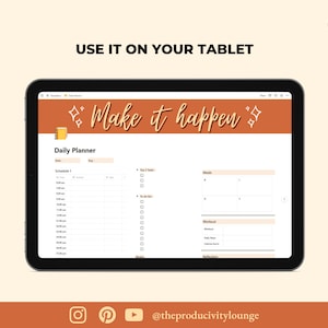 Daily Time Blocking Template in Notion - Aesthetic Notion Timetable ...