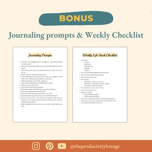 Life Reset Journal - Dream Life Printable Planner, Refresh Your Life ...