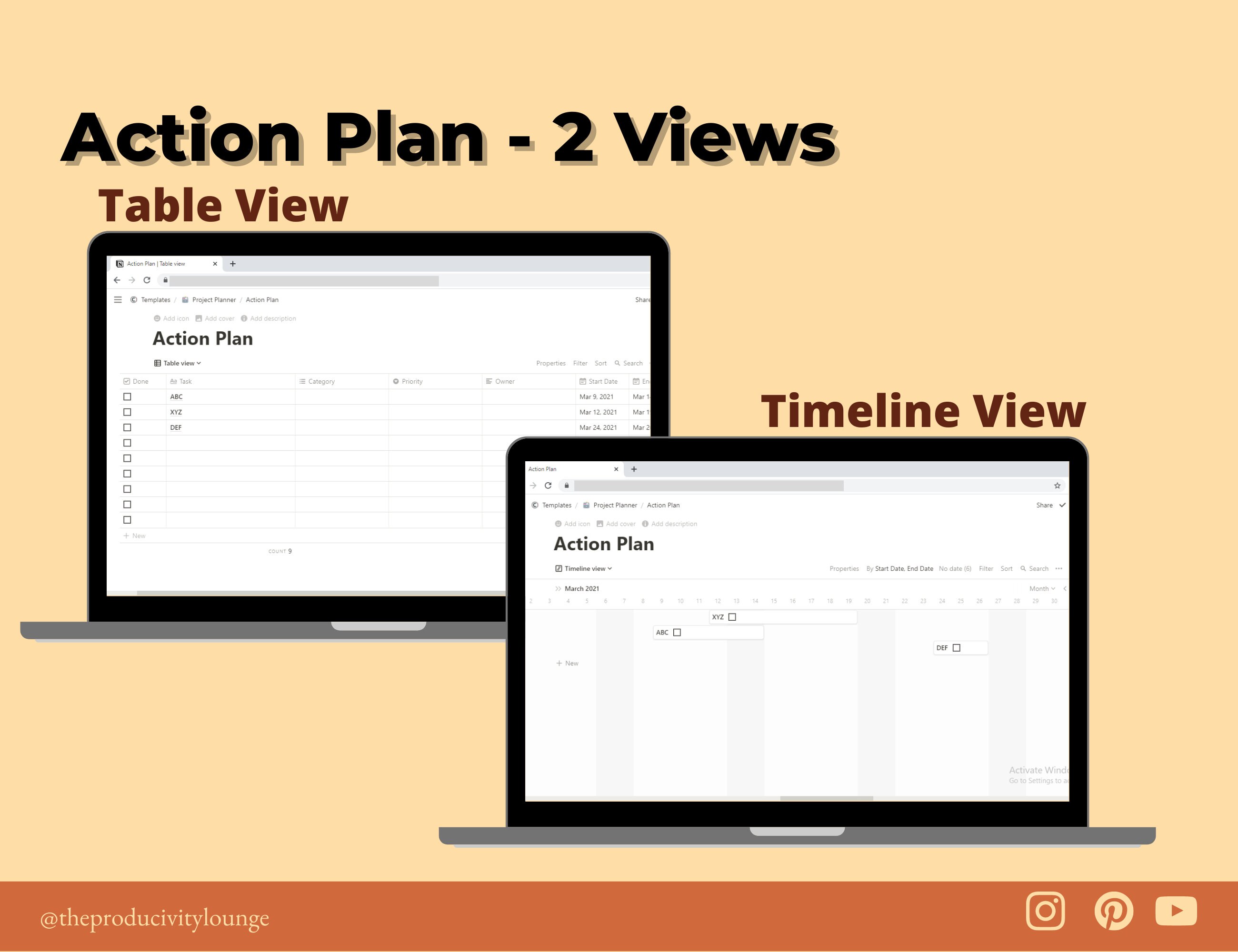 Notion Template Project Planner Project Management | Etsy