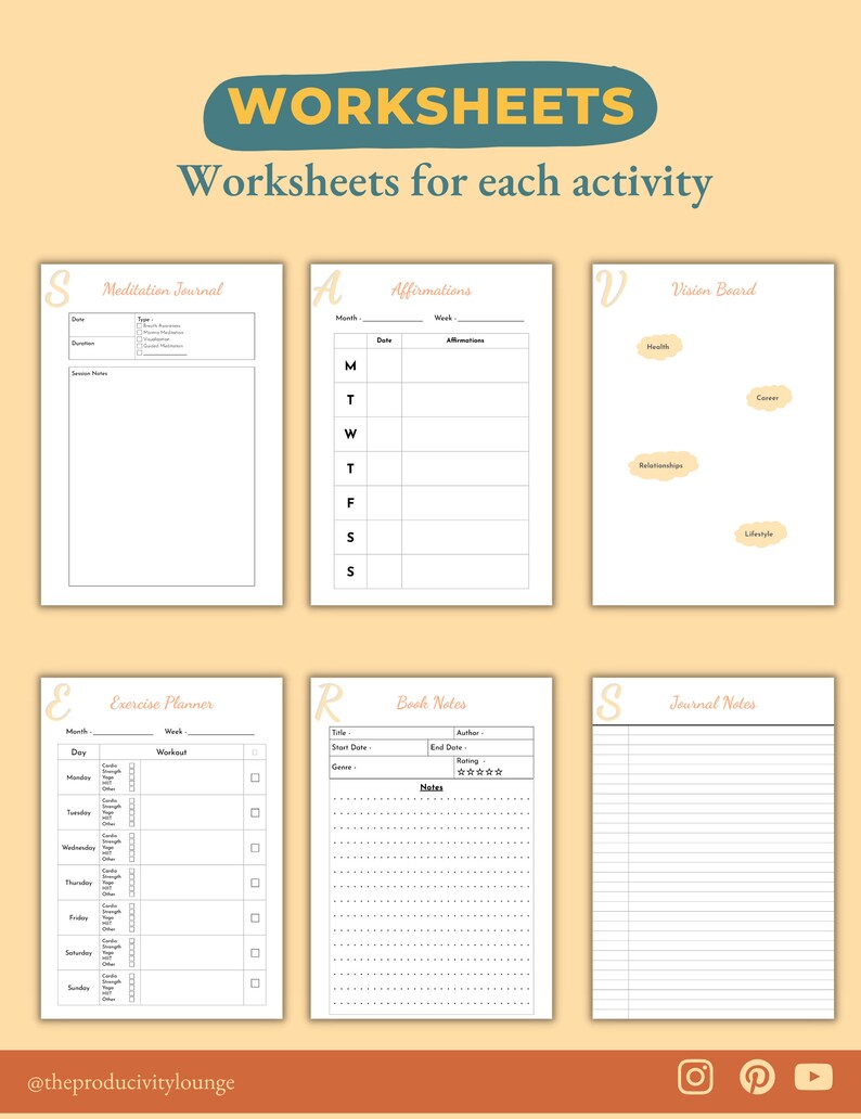 The Miracle Morning Routine Planner Miracle Morning Tracker Etsy