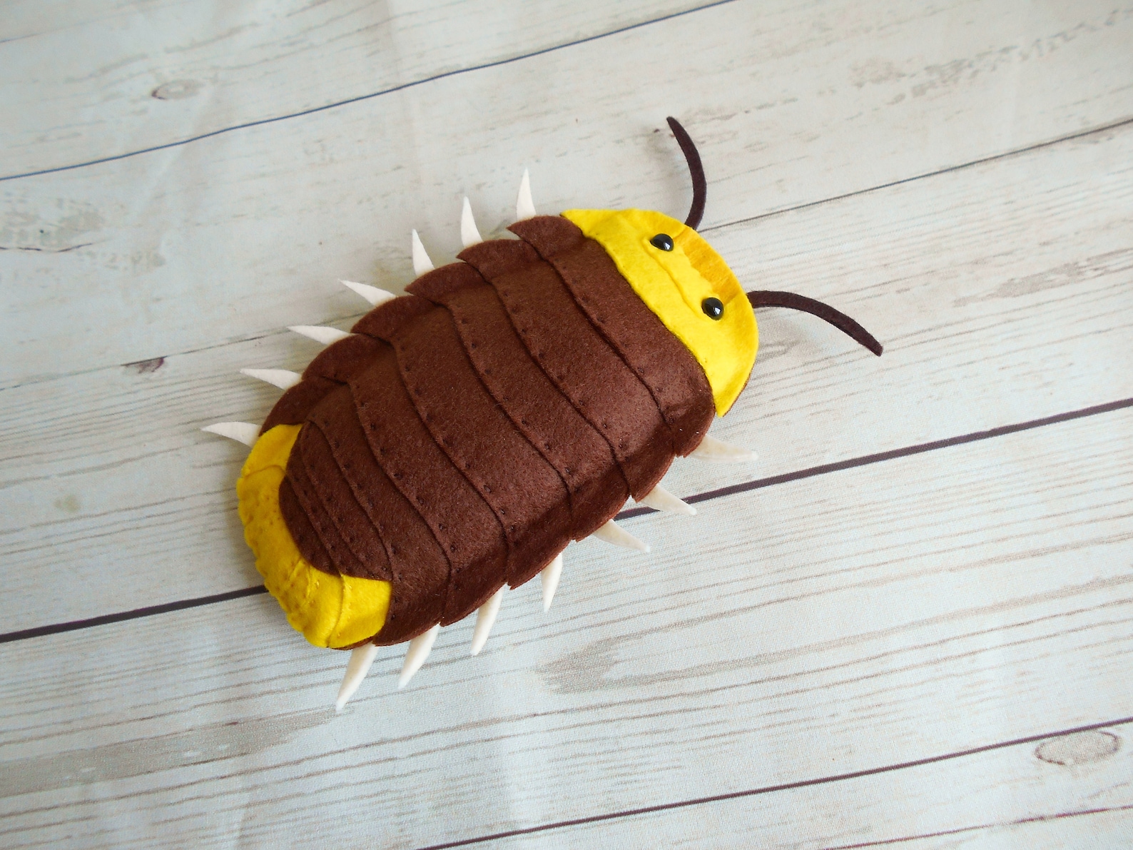 Rubber Ducky Isopod From Felt Realistic Roly Poly Duck Felted Isopod ...