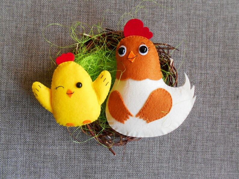 Easter Pattern PDF Pattern Easter Ornament Easter Chicken | Etsy