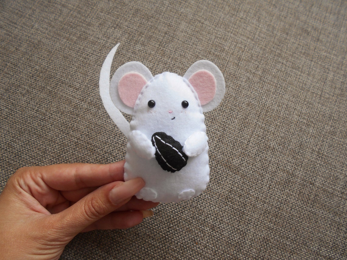 PDF Mouse Pattern PDF Felt Pattern for Women PDF Pattern Mouse - Etsy