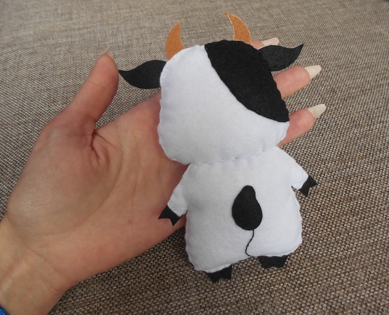 Farm Animals PDF Pattern Cow PDF Pattern Felted Cow Felt Cow | Etsy