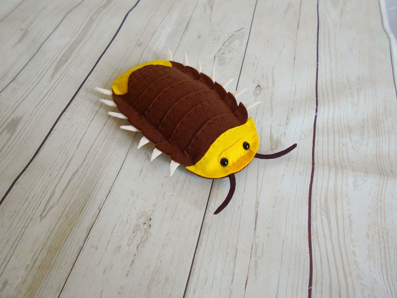 Rubber Ducky Isopod From Felt Realistic Roly Poly Duck Felted Isopod ...