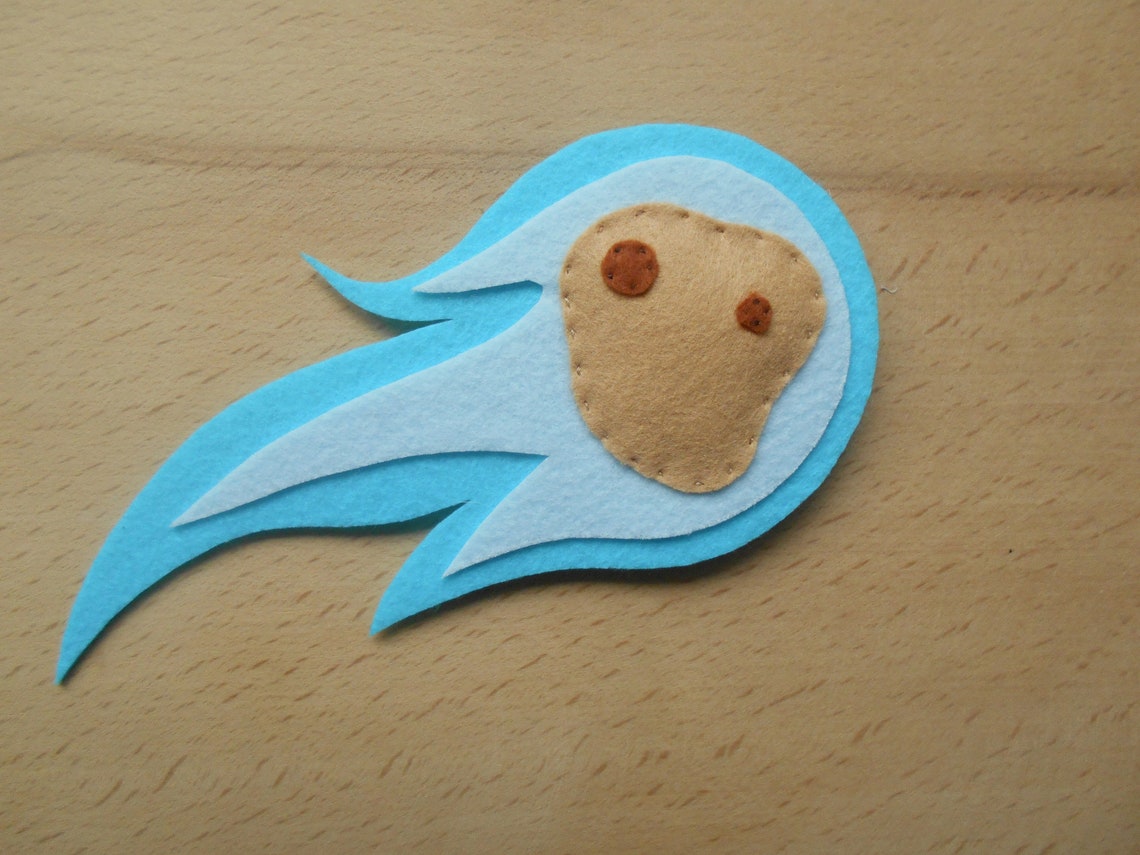 Comet PDF Pattern Comet Toy PDF Felt Pattern PDF Sewing Pattern for ...