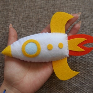 PDF Rocket Pattern PDF Felt Pattern PDF Sewing Pattern for Women Rocket ...