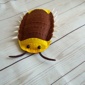 Rubber Ducky Isopod From Felt Realistic Roly Poly Duck Felted Isopod ...