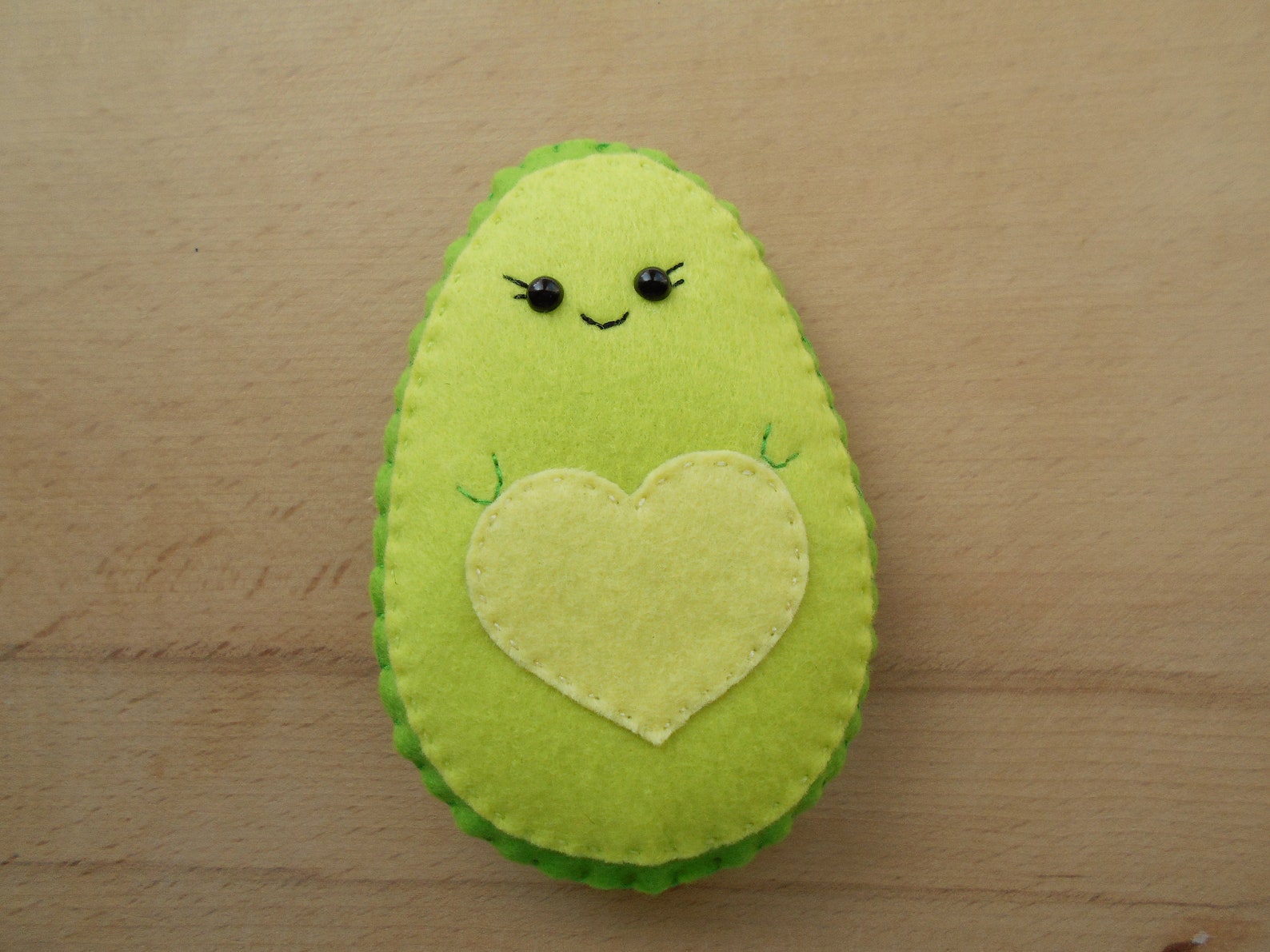 PDF Felt Pattern Plush Avocado Felt Avocado PDF Sewing Pattern - Etsy