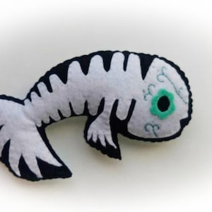 Skeleton Fish Sugar Skull Skeleton Toy Fish Skeleton Halloween Decor ...