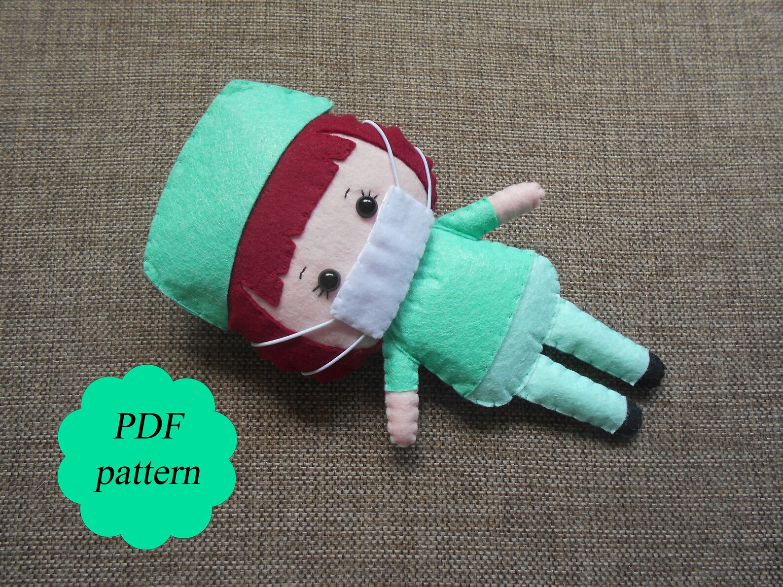 PDF Doctor Pattern PDF Nurse Pattern Doctor PDF Pattern Doctor Doll ...