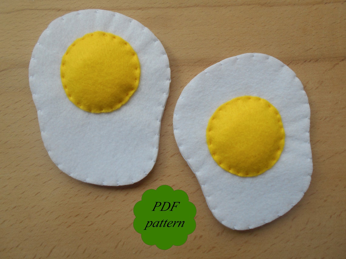 PDF Breakfast PDF Fried Egg Pattern Breakfast Pattern Breakfast Set PDF ...