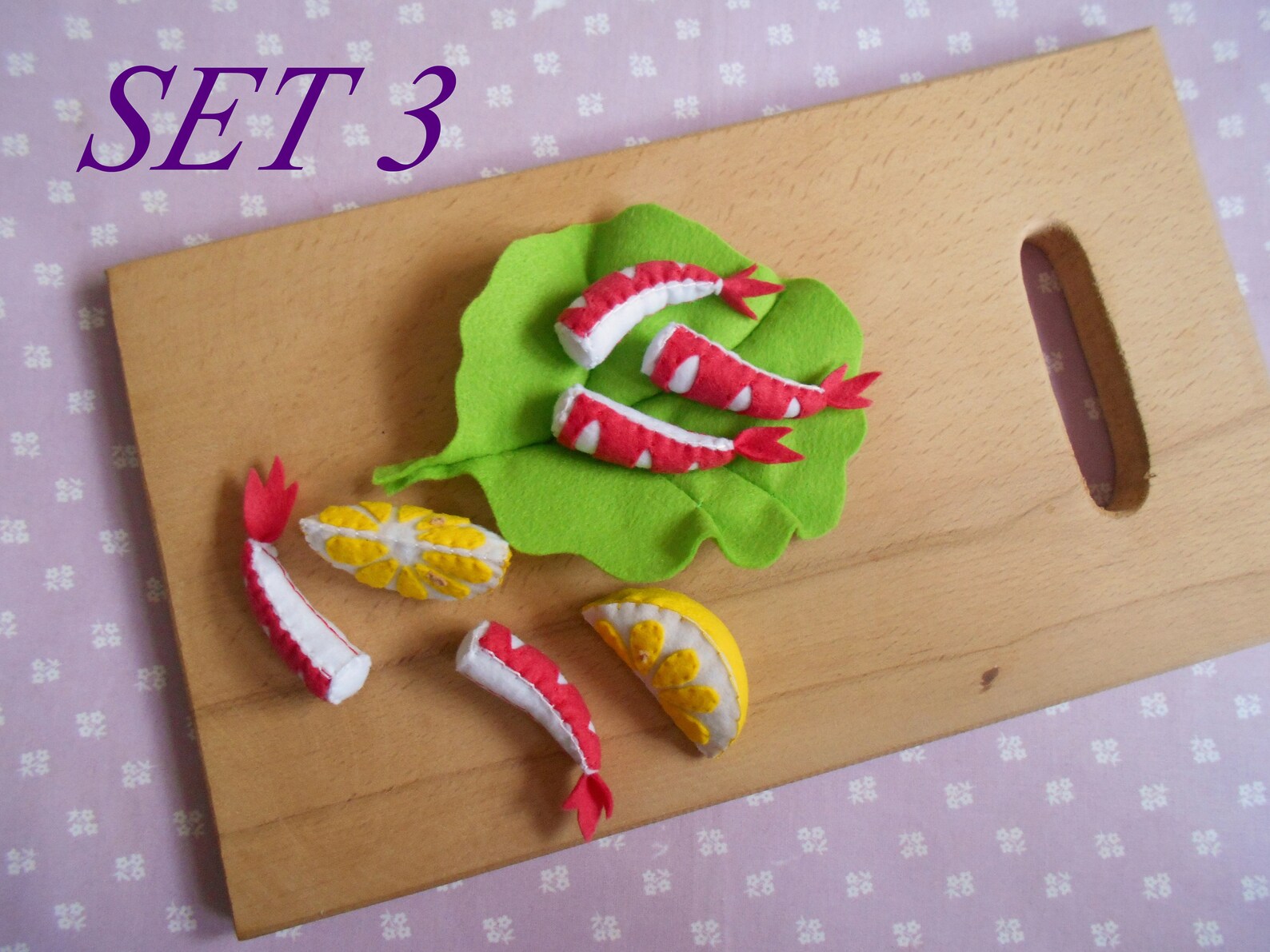 Pretend Play Food Felt Food Set Felt Food Play Kids Play Food - Etsy