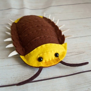 Rubber Ducky Isopod From Felt Realistic Roly Poly Duck Felted Isopod ...