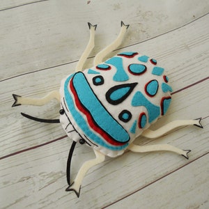 Realistic Shield Picasso Bug From Felt Insects Figure Felted Stinkbug ...