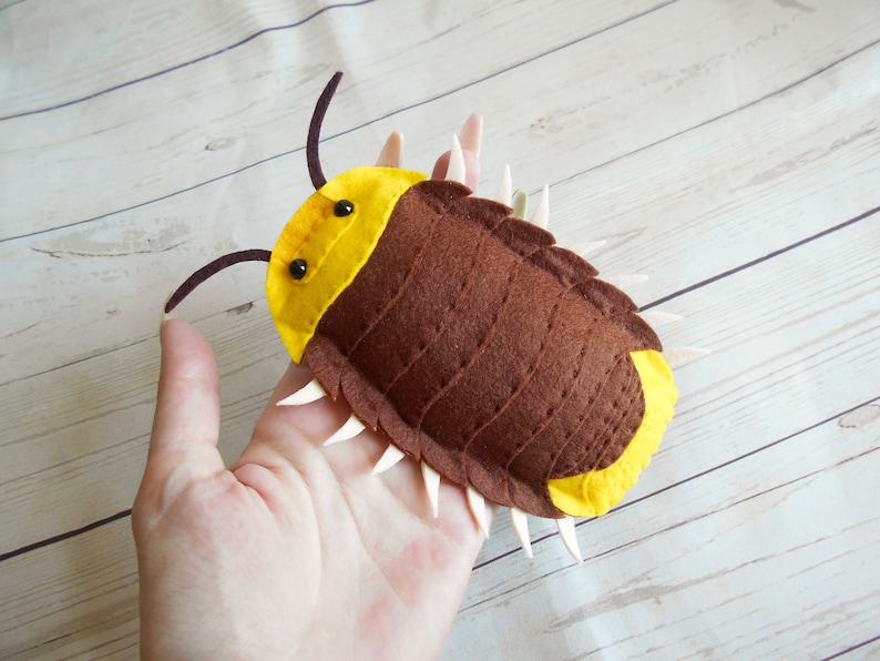 Rubber Ducky Isopod From Felt Realistic Roly Poly Duck Felted Isopod ...