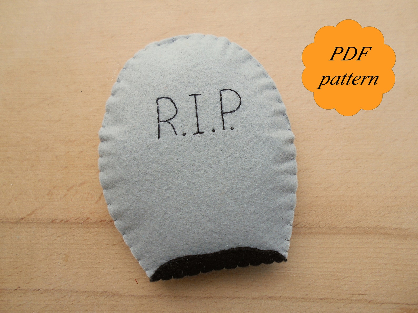 PDF Gravestone Pattern PDF Grave Pattern PDF Halloween Pattern - Etsy