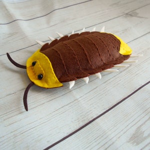 Rubber Ducky Isopod From Felt Realistic Roly Poly Duck Felted Isopod ...