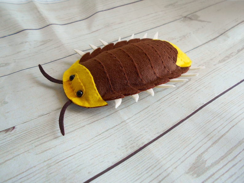 Rubber Ducky Isopod From Felt Realistic Roly Poly Duck Felted Isopod ...
