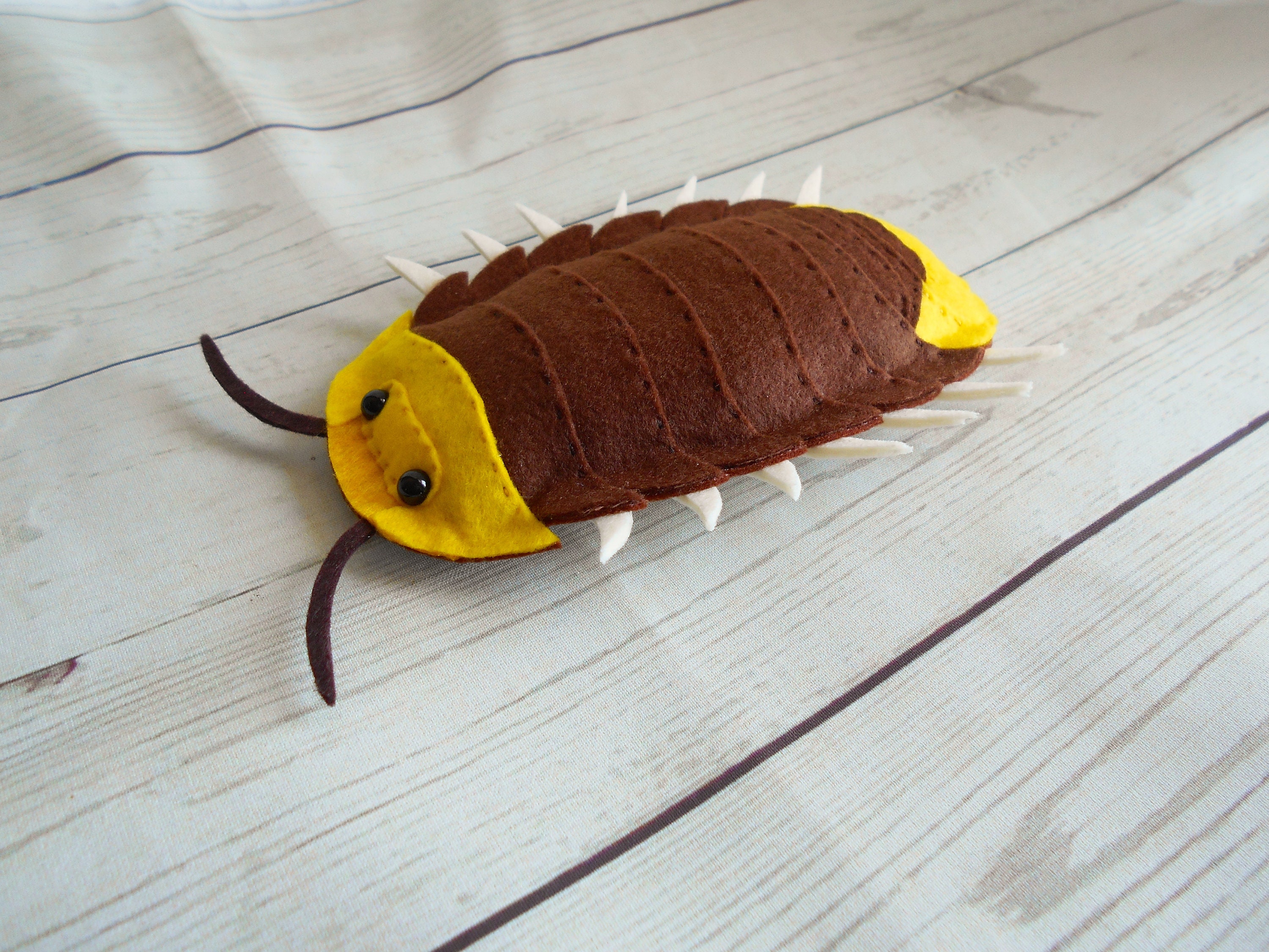 Rubber Ducky Isopod From Felt Realistic Roly Poly Duck Felted Isopod ...