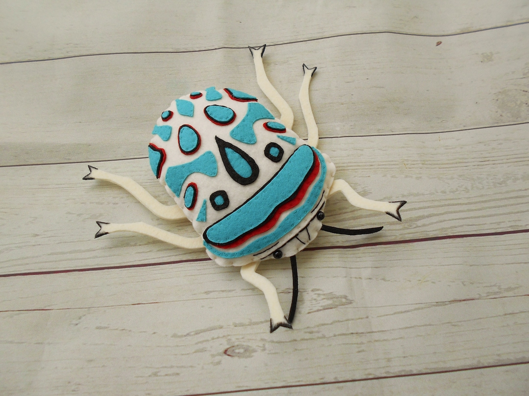 Realistic Shield Picasso Bug From Felt Insects Figure Felted Stinkbug ...