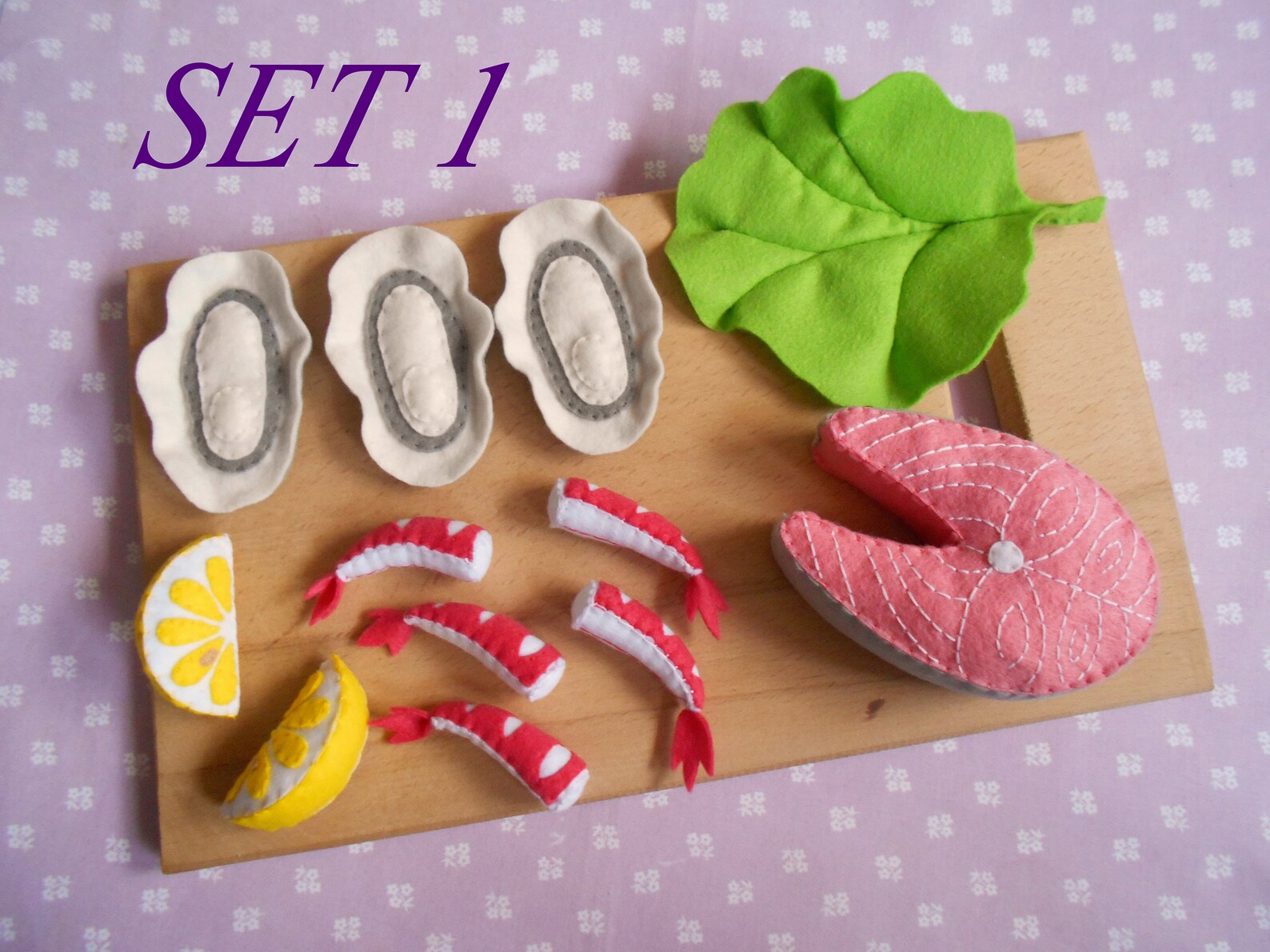 Pretend Play Food Felt Food Set Felt Food Play Kids Play Food - Etsy
