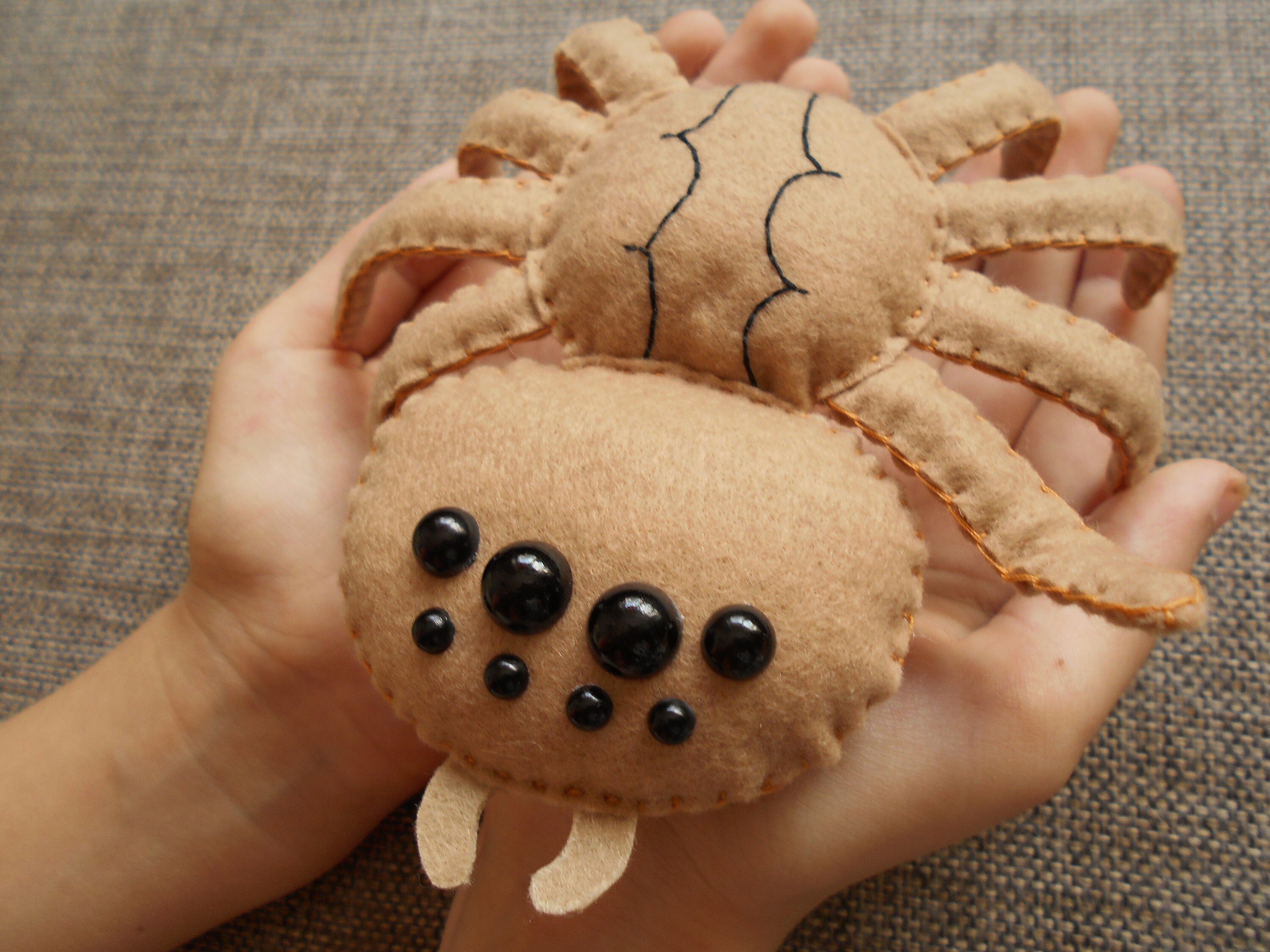 PDF Spider Pattern PDF Felt Pattern PDF Sewing Pattern for | Etsy