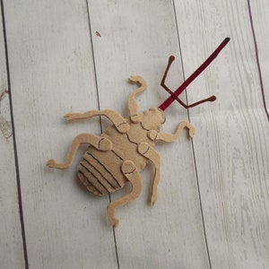 Felt Weevil Realistic Toy Felted Weevil - Young Naturalist Gift Figure ...