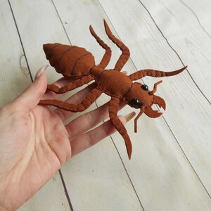 PDF Pattern for Kids Crafts Pdf Sewing Toys Pattern Pdf Ant From Felt ...