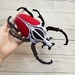 Realistic Red Goliath Beetle Felted Red Beetle Goliath Figurine Young ...