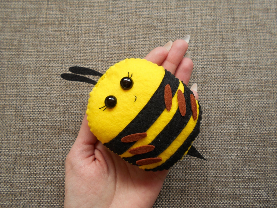 PDF Felt Pattern Bee Toy PDF Pattern for Women Bumblebee Toy - Etsy
