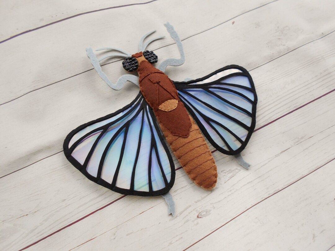 Realistic Xenos Peckii From Felt Wasp Parasite Figure Felted Xenos ...